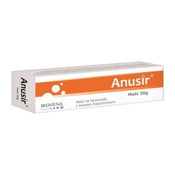 ANUSIR MAŚĆ 30g - MAŚĆ NA HEMOROIDY Z KWASEM HIALURONOWYM – Apteka Farmacja