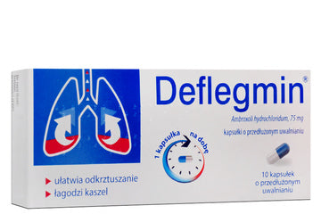 DEFLEGMIN 75 mg, 10 kapsułek o przedłużonym uwalnianiu – Apteka Farmacja