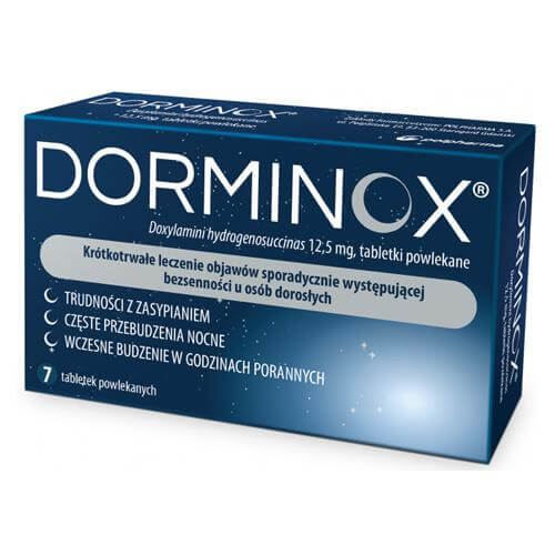 DORMINOX, 7 TABLETEK, NASENNE – Apteka Farmacja