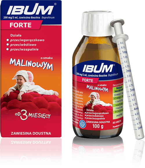 IBUM FORTE - Syrop Dla dzieci od 3 miesięcy – Apteka Farmacja