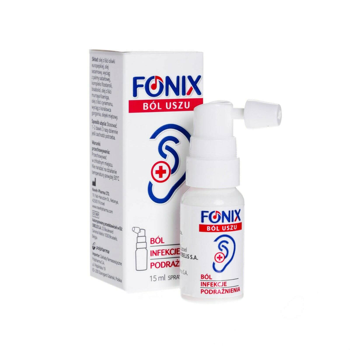 Fonix ból uszu -spray do uszu polecany przy bólu i stanie zapalnym ...