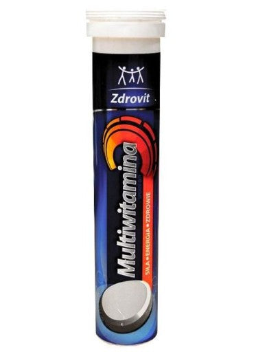 Zdrovit Multivitamina - Witaminy musujące do picia, siła + energia odp ...