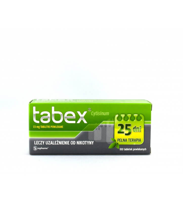 TABEX - 100 tabletek – Apteka Farmacja
